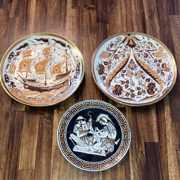Accents | Vintage Kepameikos Greece Plates | Poshmark
